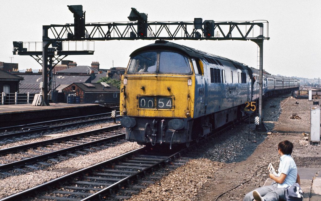 Watching the trains go by | Eclectic Blue